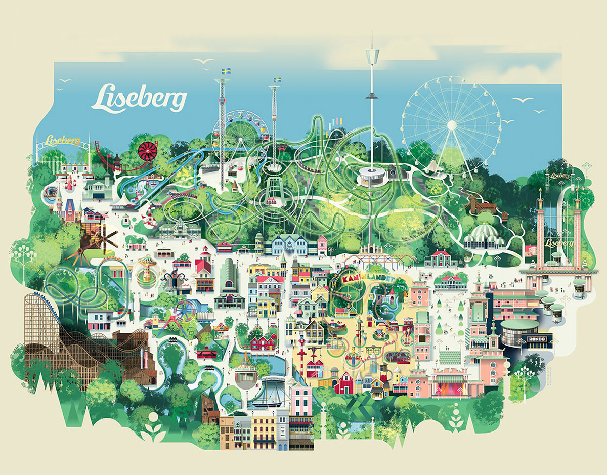 DES PARCS D’ATTRACTIONS EN VILLE (CHAPITRE IV.) : SPECIAL LISEBERG AVEC ...
